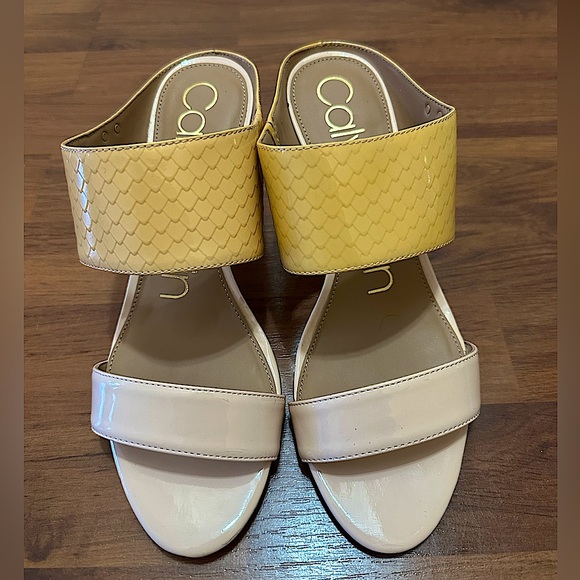 Calvin Klein | Shoes | Calvin Klein Natural Light Pinksalmon Color ...